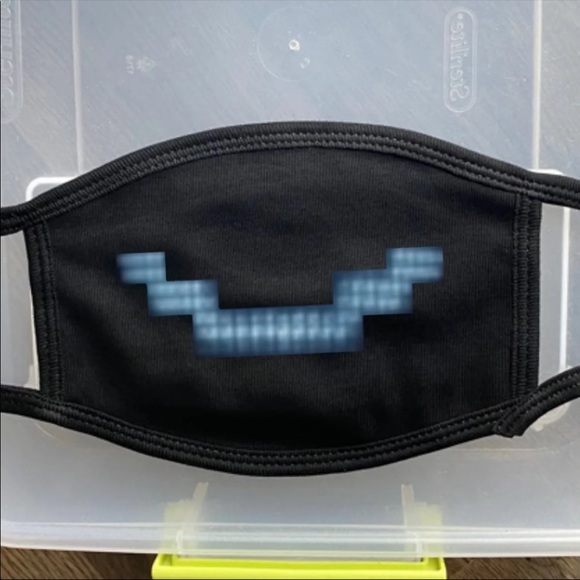 Hand Crafted | Accessories | Rogue Company Glitch Smile Face Mask ...